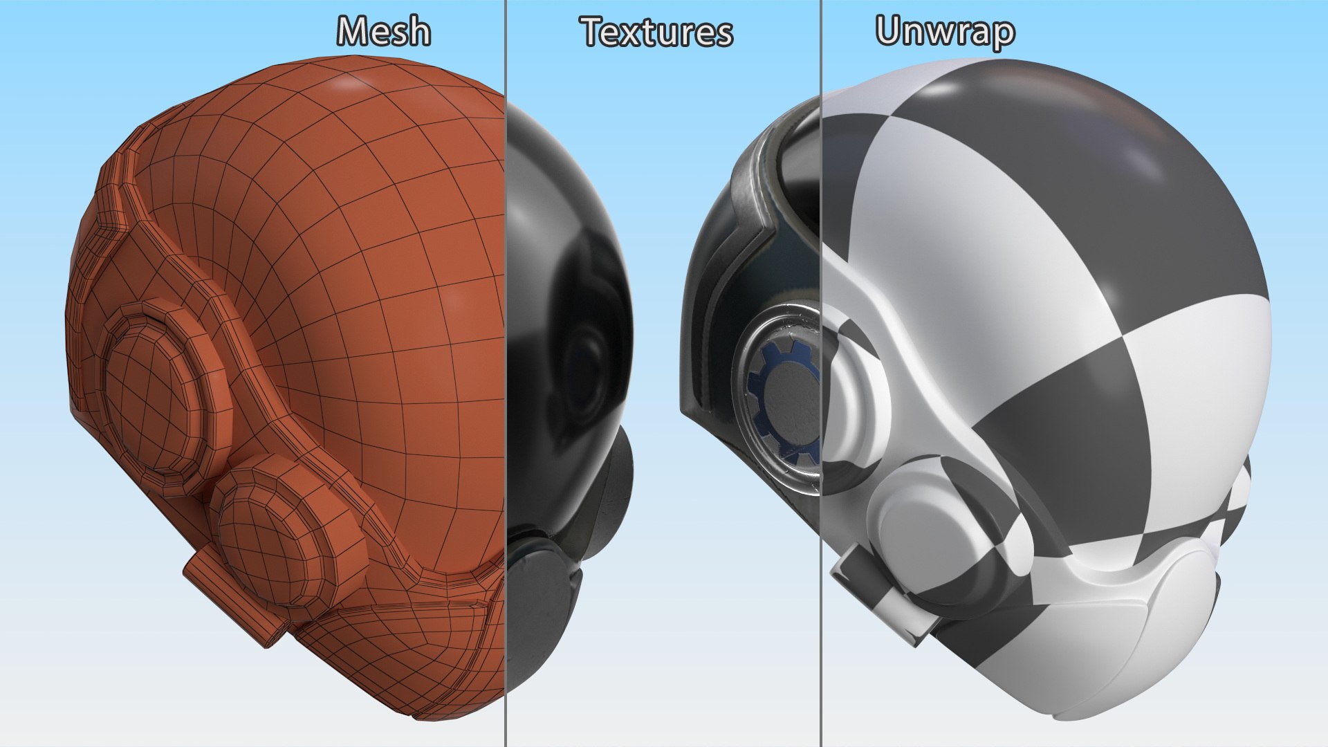 3D Model Futuristic Combat Helmet - TurboSquid 2128836