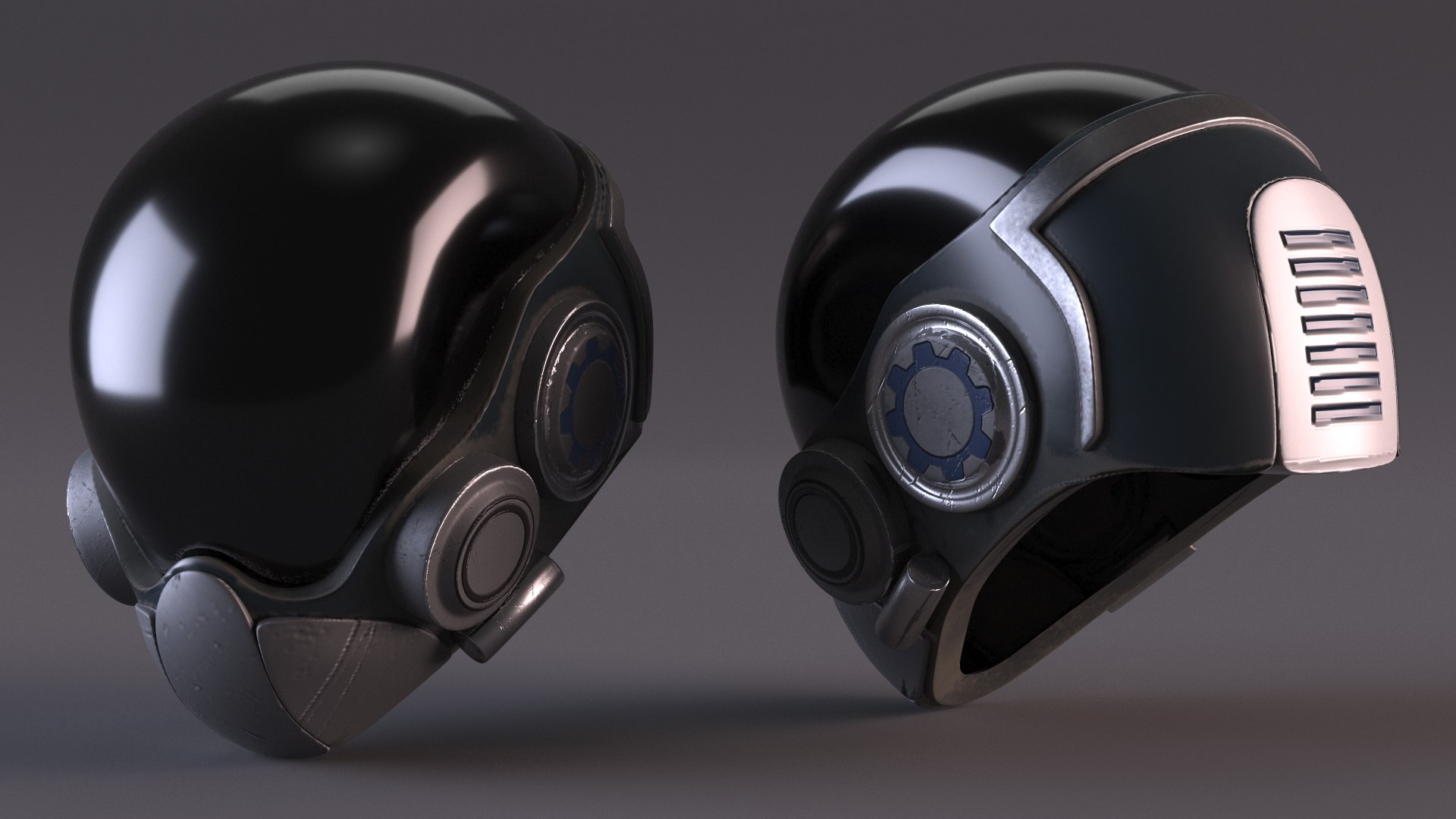 3D Model Futuristic Combat Helmet - TurboSquid 2128836