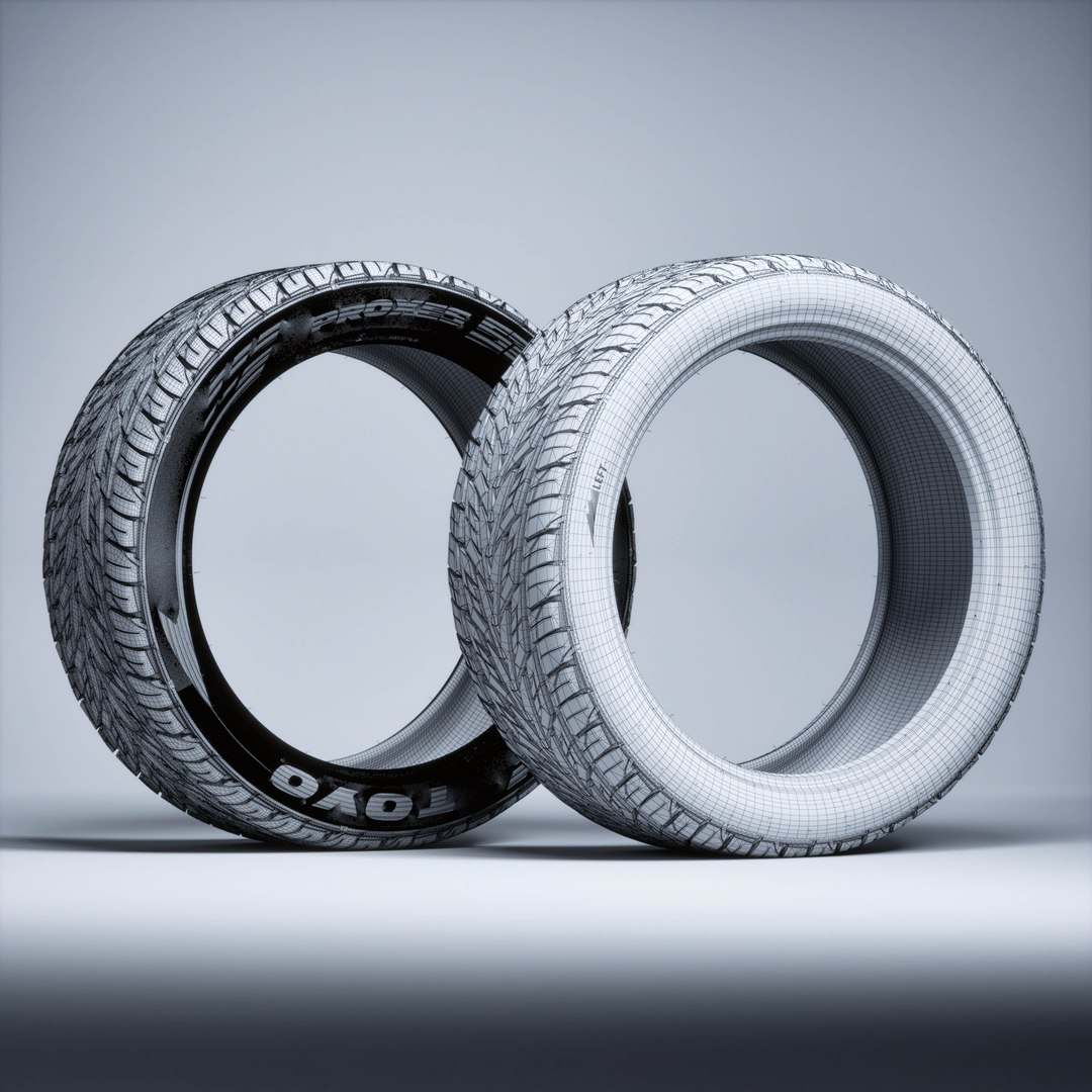 TOYO PROXES ST3 3D Model - TurboSquid 1795649