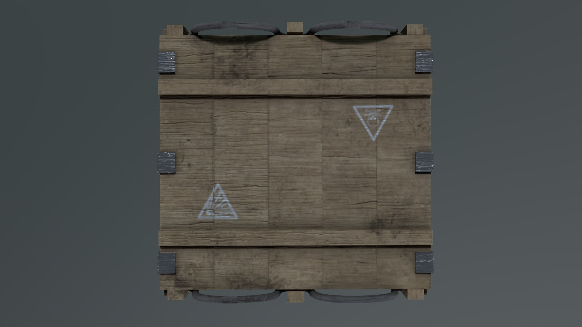 Ammo Crate 3D Model - TurboSquid 2253806