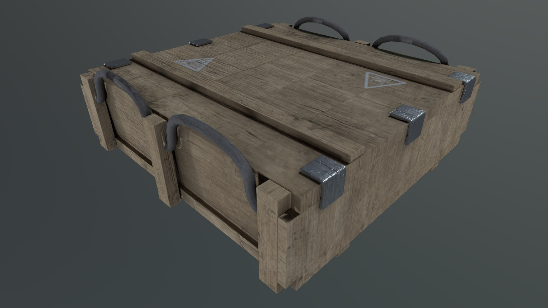 Ammo Crate 3D Model - TurboSquid 2253806