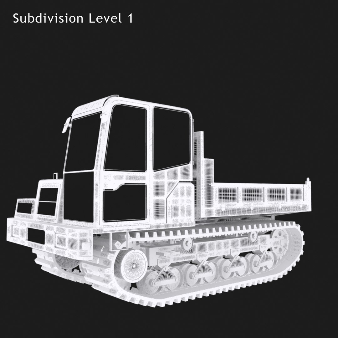 Max Rigged Tracks Morooka