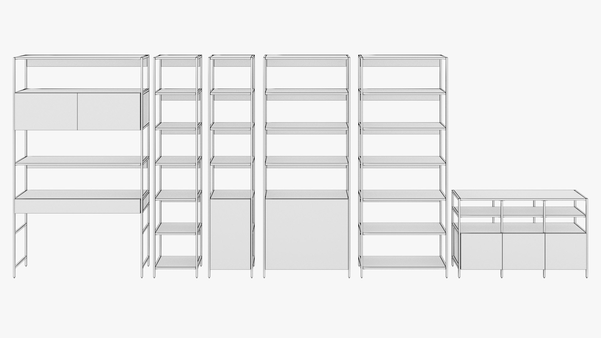 Industrial Modular Storage Model - TurboSquid 1883713