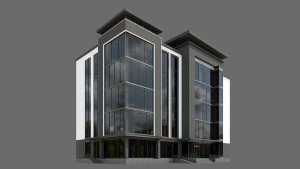Office Building 3d Model Turbosquid 2029025