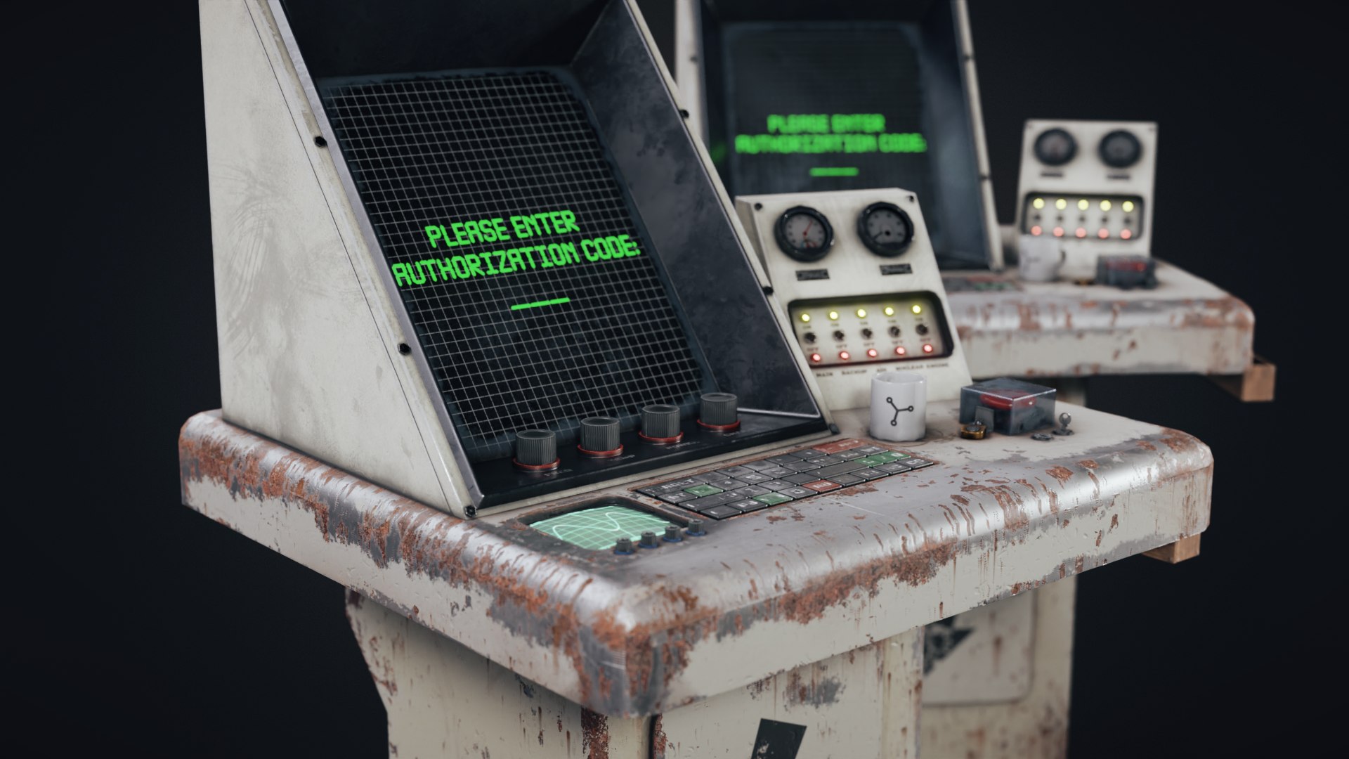 Old Terminal 3D - TurboSquid 1656822