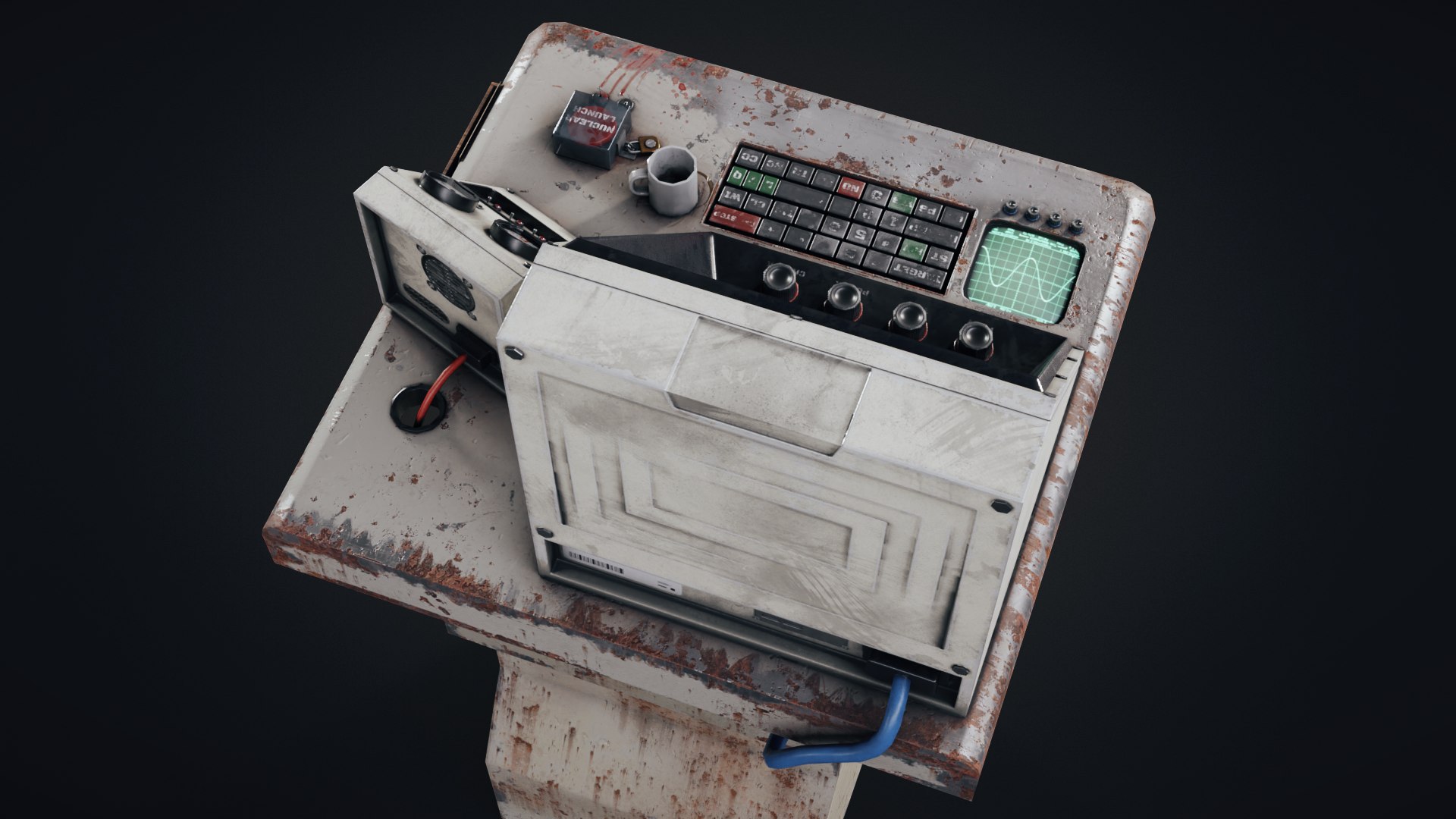 Old Terminal 3D - TurboSquid 1656822