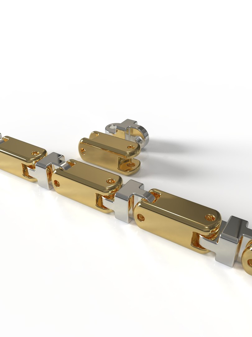 Baraka Printable Chain Link 3D Model - TurboSquid 1381992