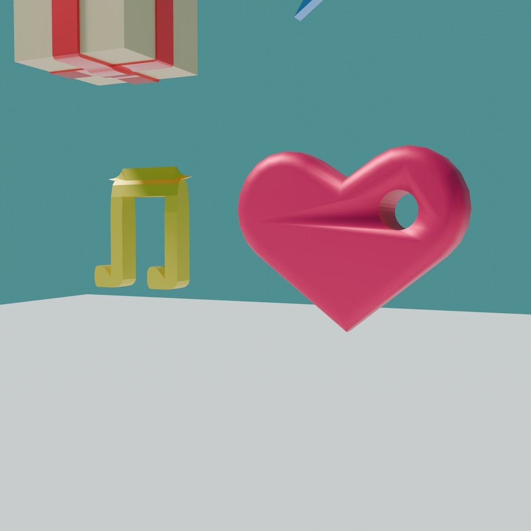 3D Set Of 3D Icons And 3D Symbols Model - TurboSquid 2416509