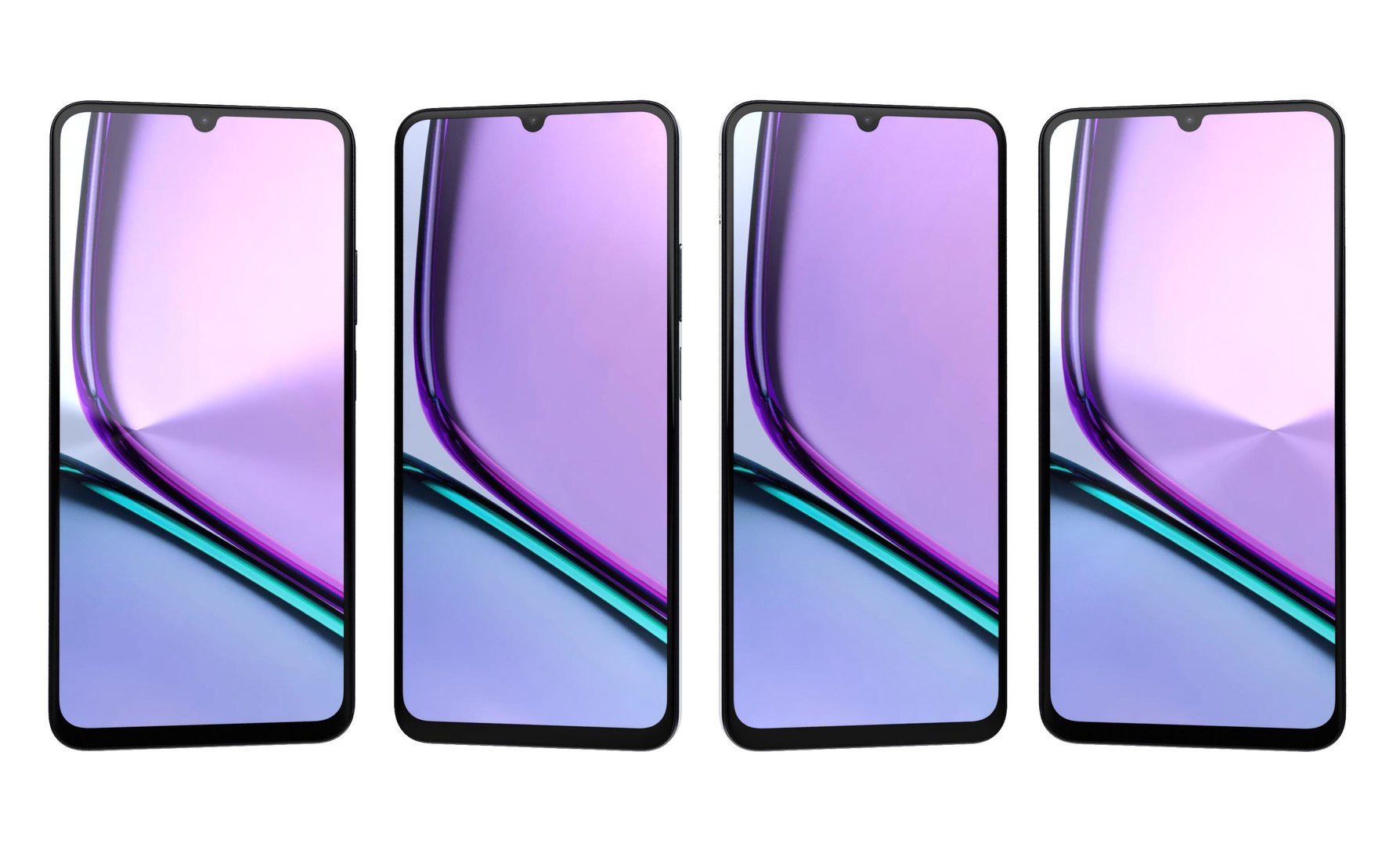 Realme Narzo N61 Marble Black Model - TurboSquid 2261743