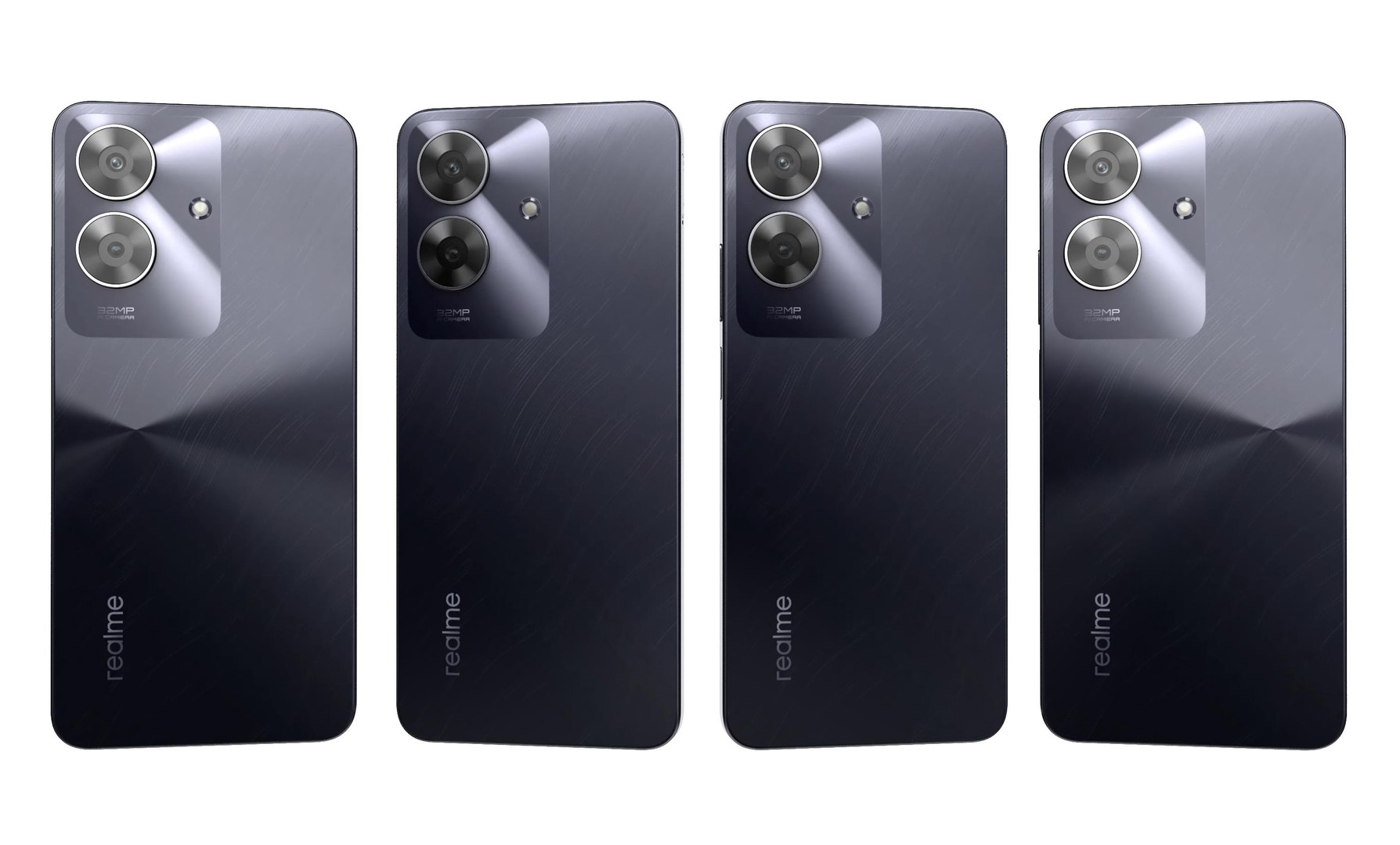 Realme Narzo N61 Marble Black Model - TurboSquid 2261743