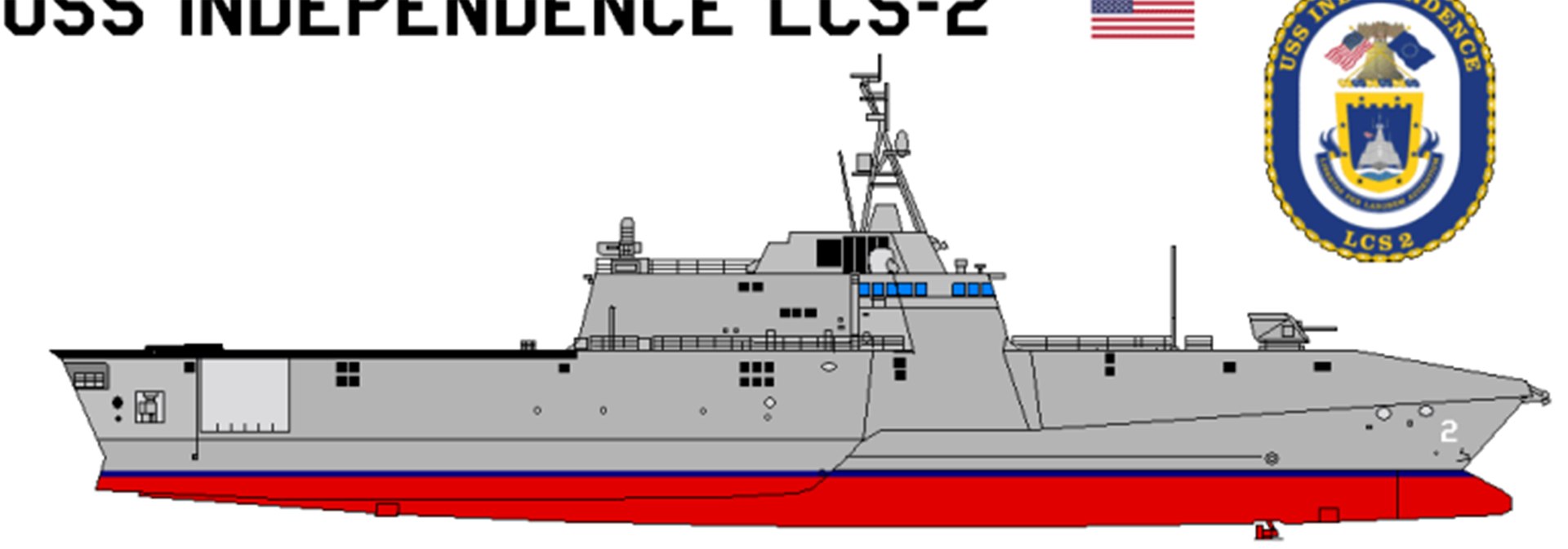 Trimaran Military Ship 3ds