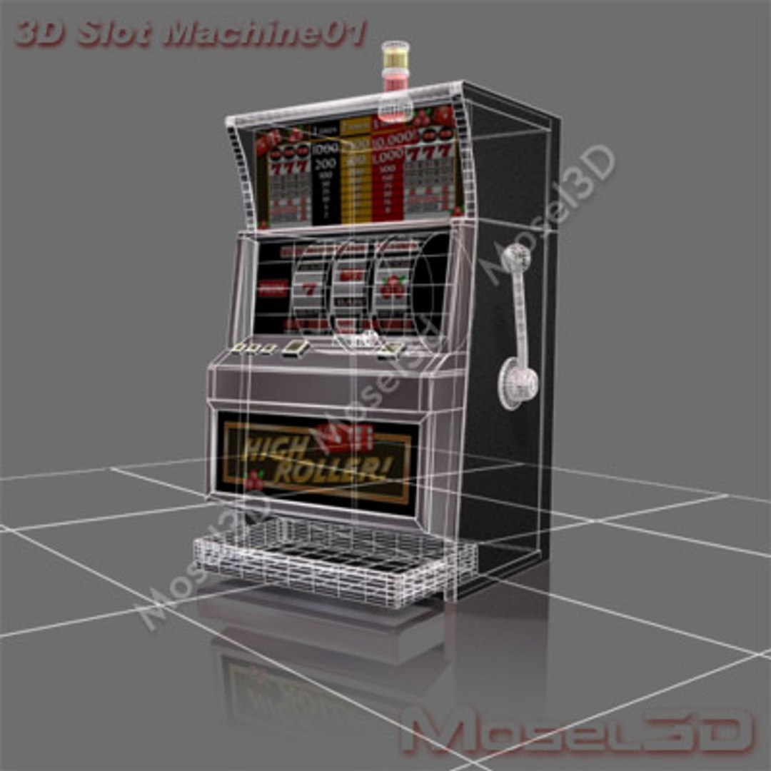 3d Model Slot Machine