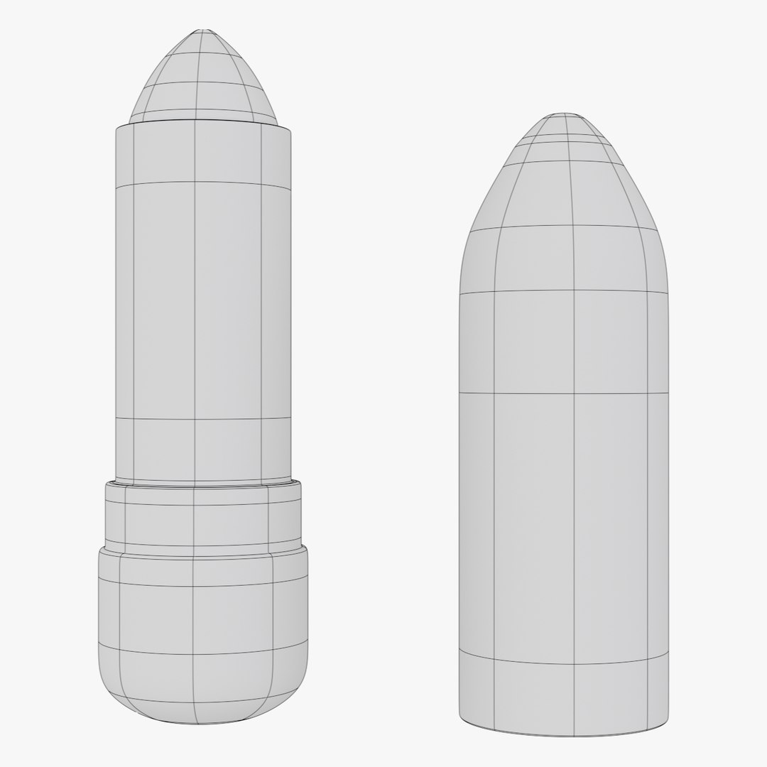 Lipstick Lips 3d Obj