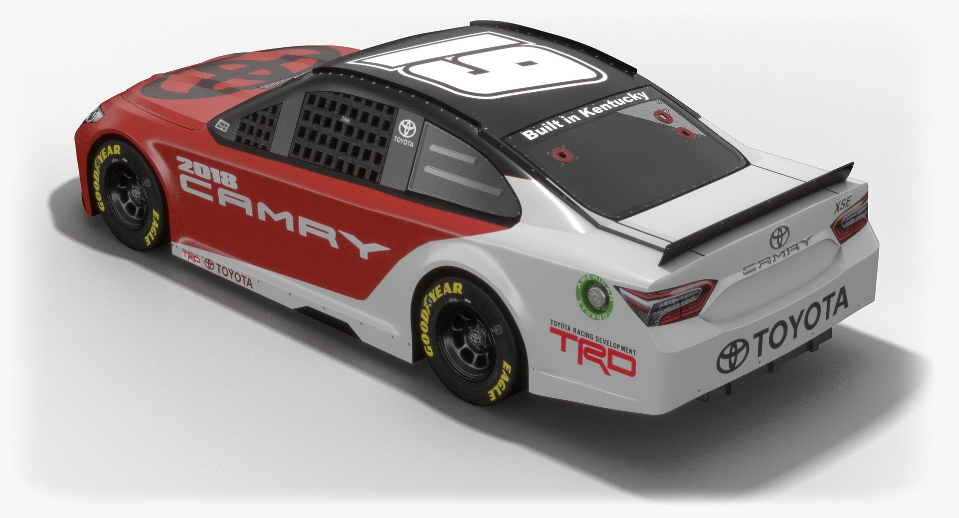 Generic Toyota Camry Nascar 3D Model - TurboSquid 1245106