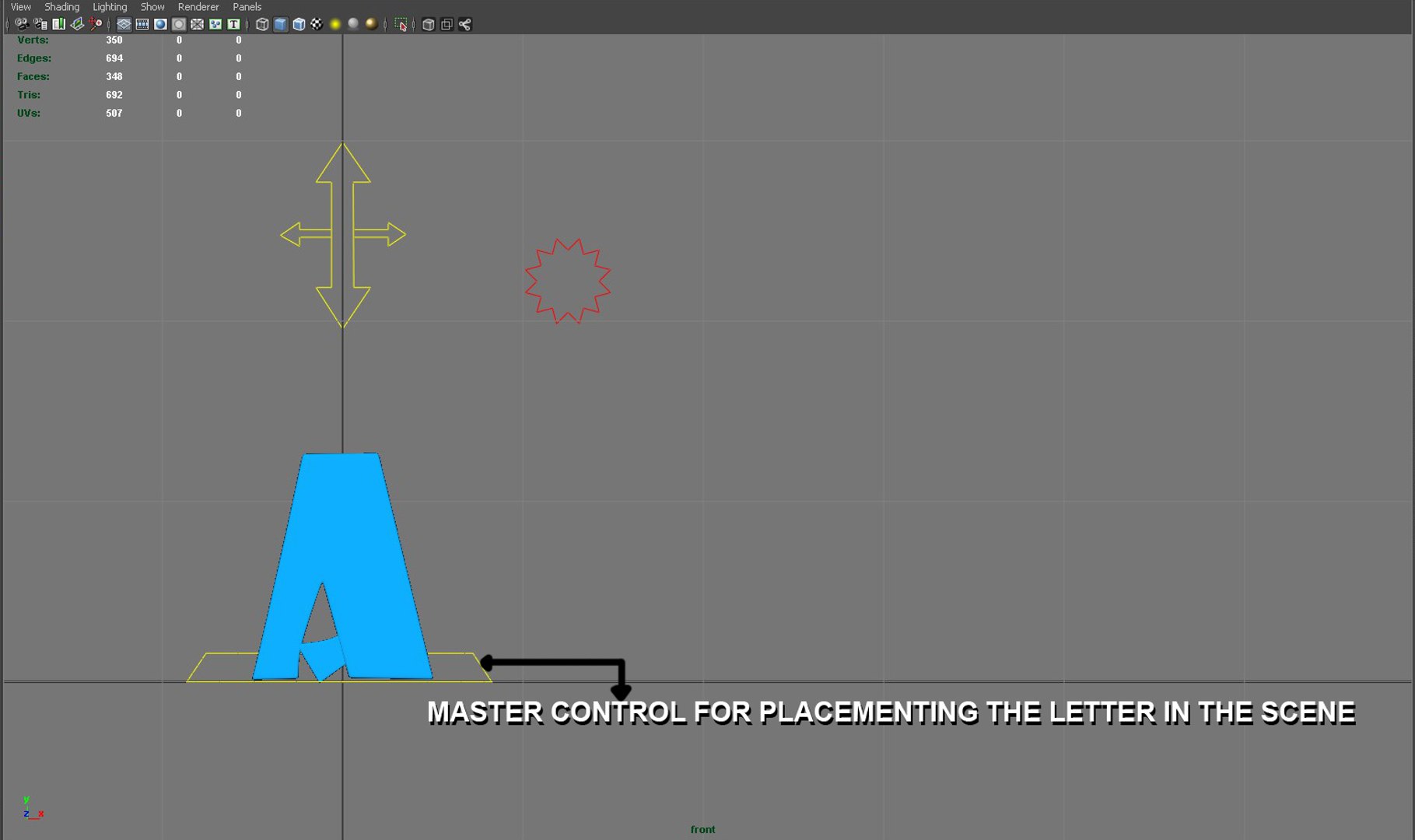 3d Obj Cartoon Numbers