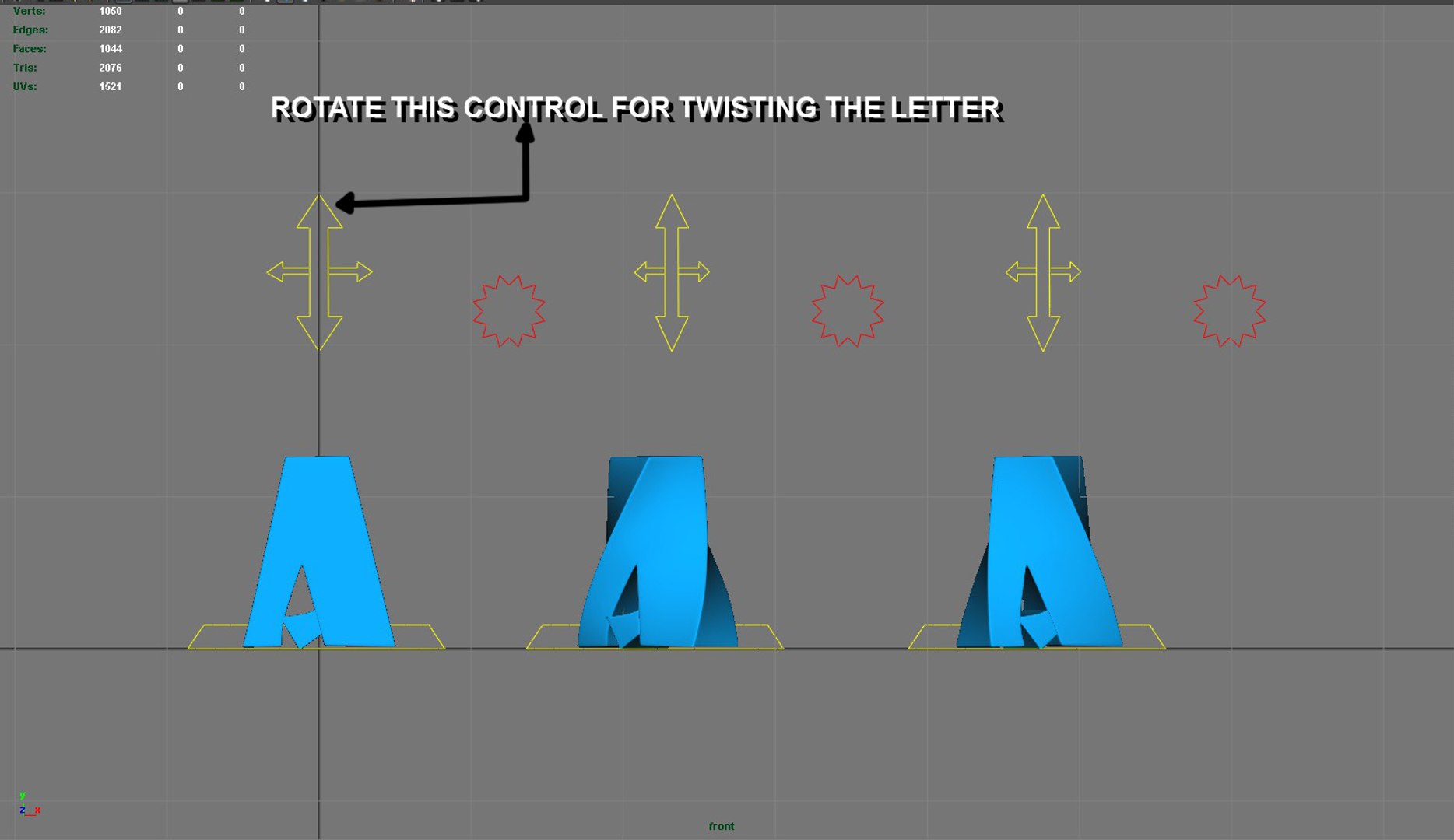 3d Obj Cartoon Numbers