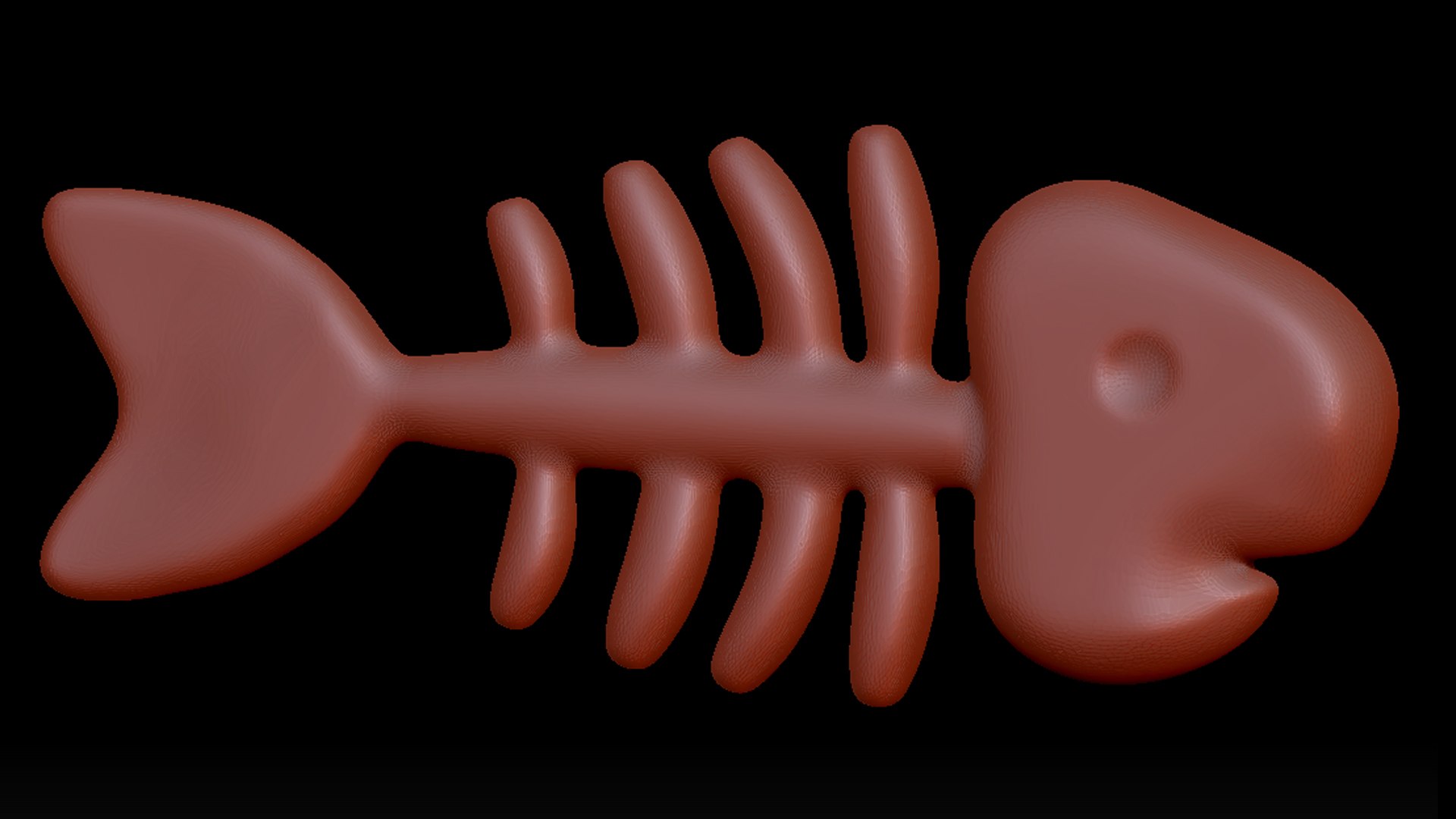 3D model bones cartoon printing - TurboSquid 1701437