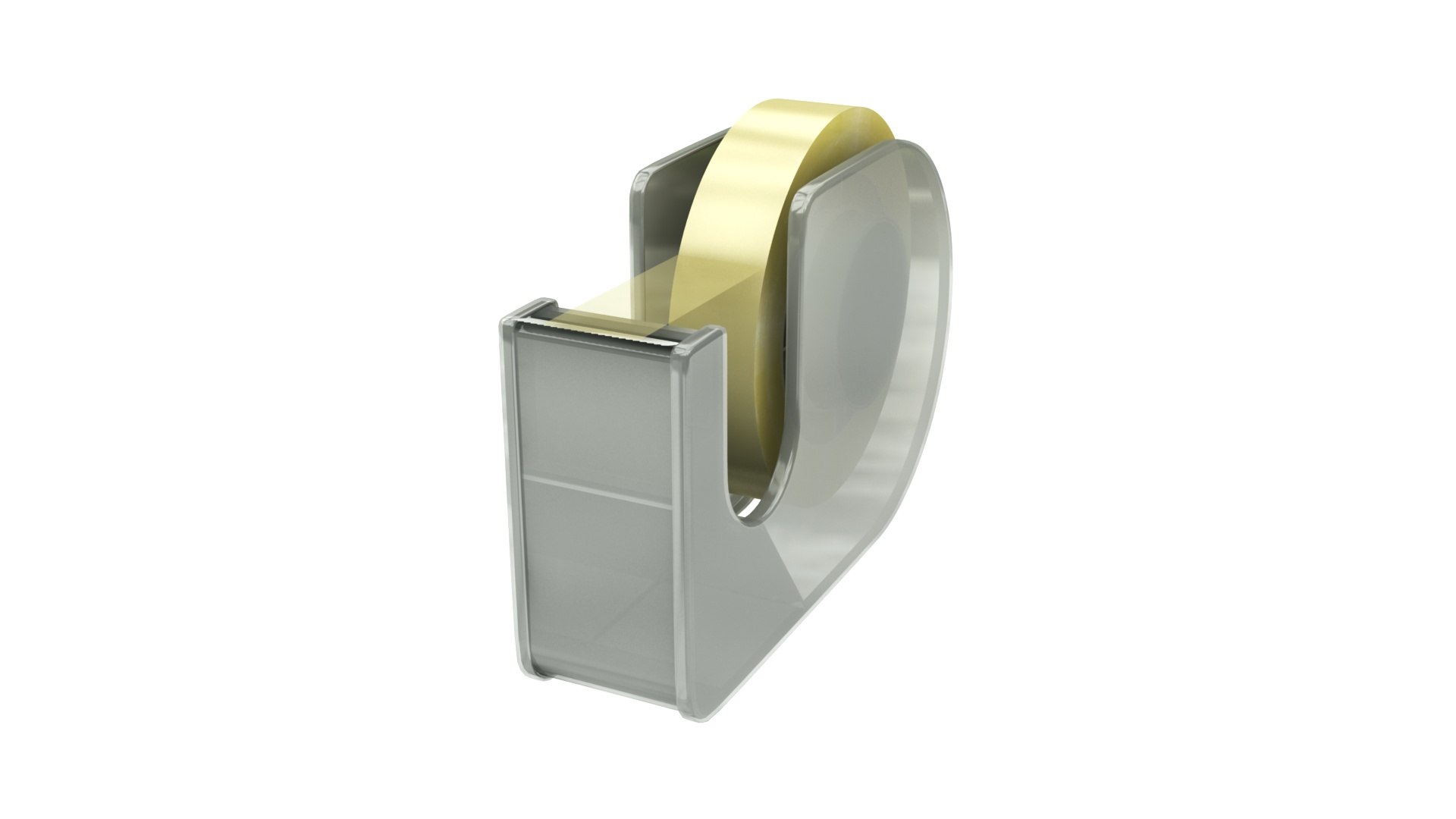 Small Tape Dispenser Model - TurboSquid 2221631