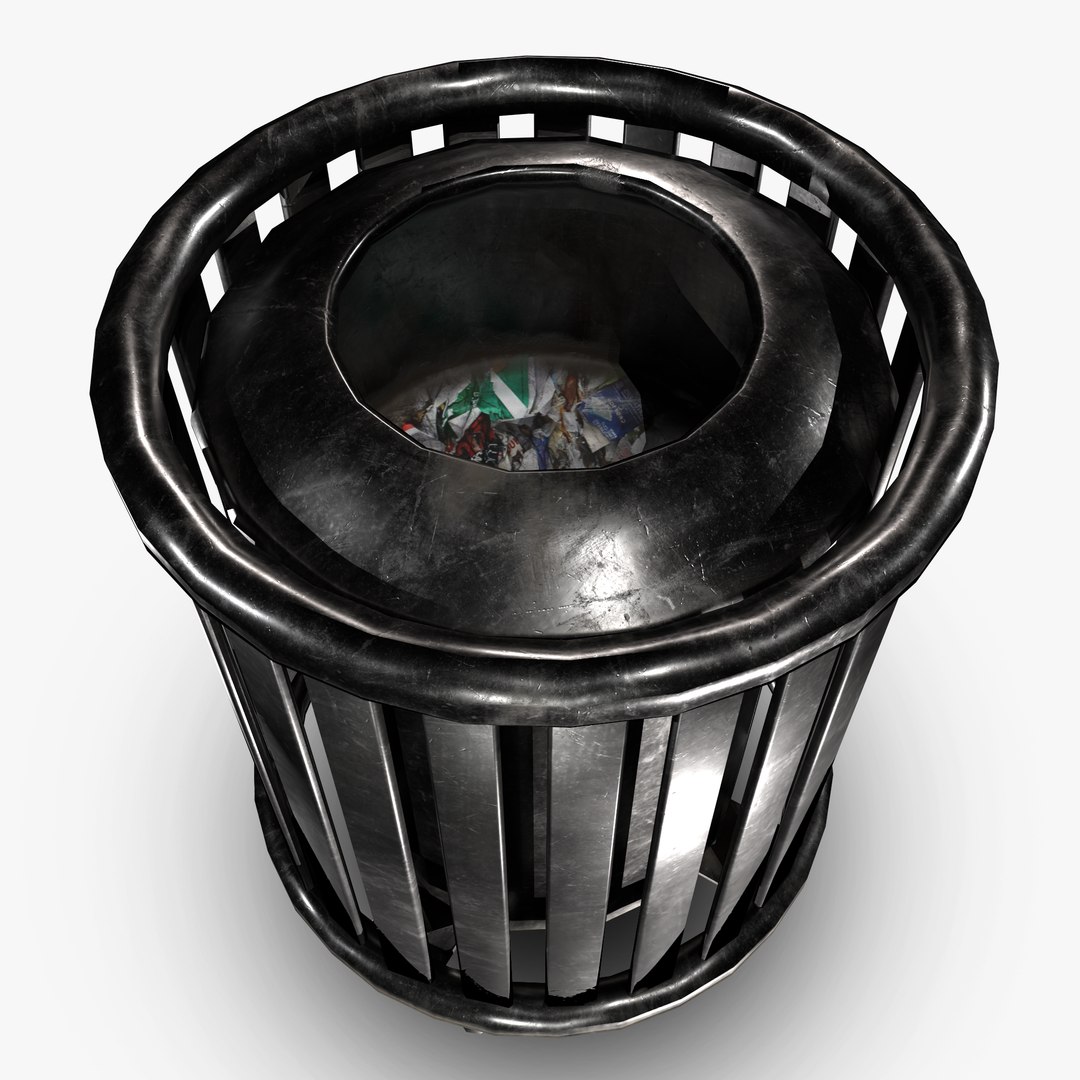 Thrash Bin Model - TurboSquid 2097009