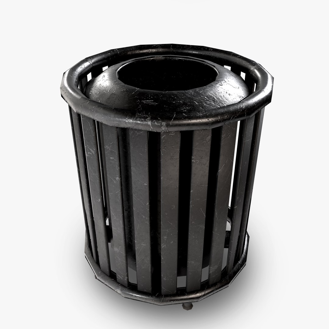 Thrash Bin Model - TurboSquid 2097009