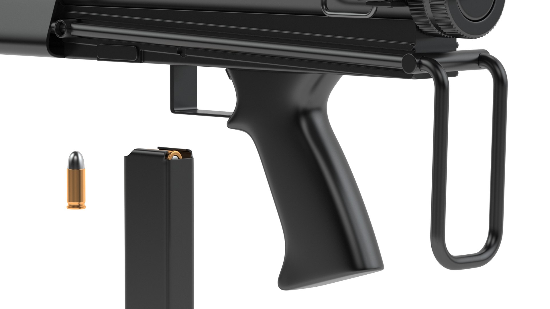 3D Model Feather Industries AT-9 Carbine - TurboSquid 1751756