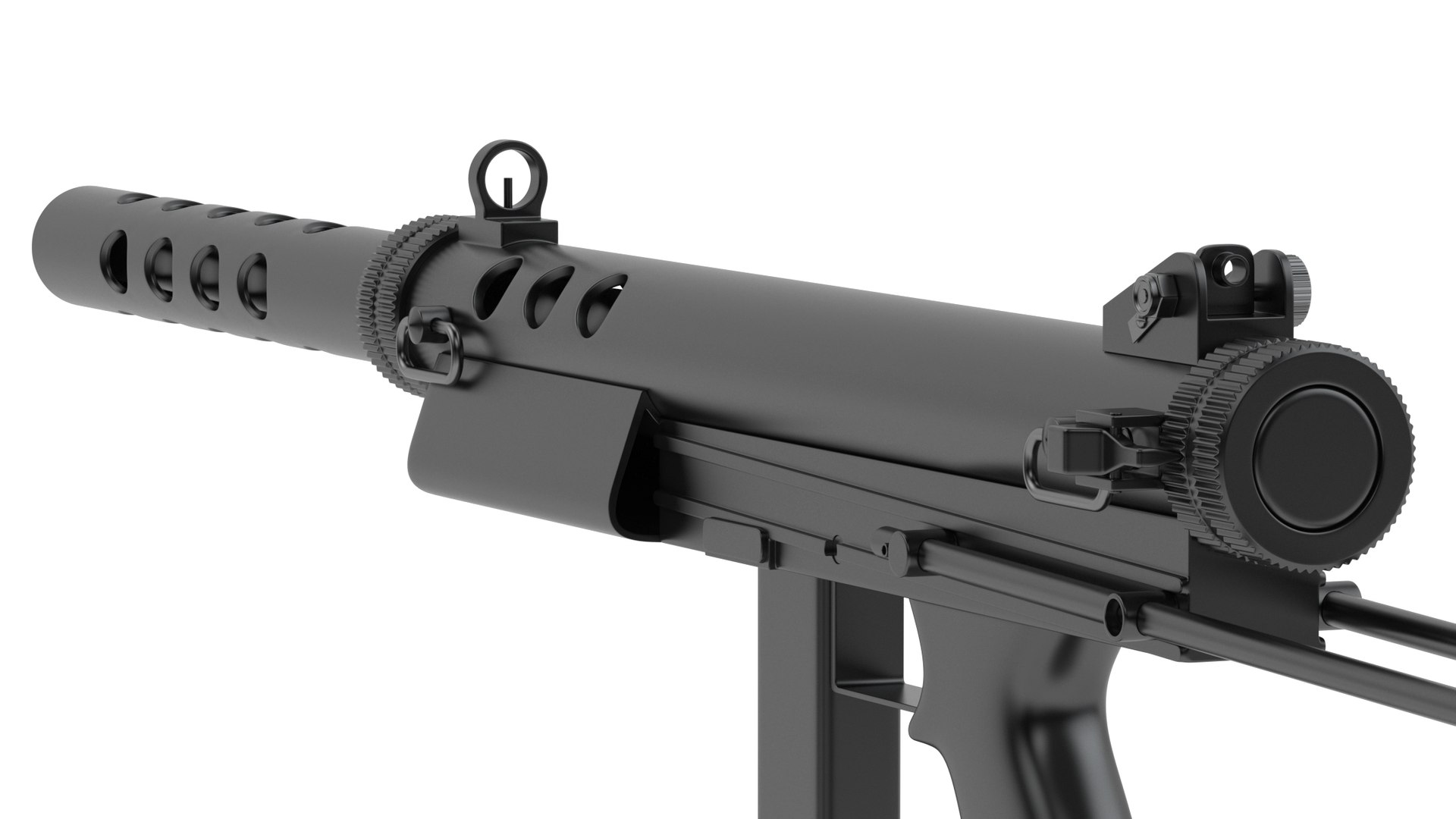 3D Model Feather Industries AT-9 Carbine - TurboSquid 1751756