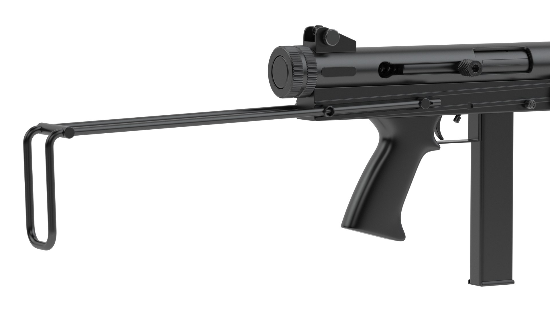 3D Model Feather Industries AT-9 Carbine - TurboSquid 1751756