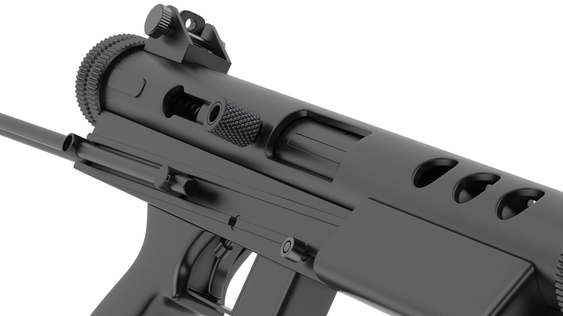 3D Model Feather Industries AT-9 Carbine - TurboSquid 1751756
