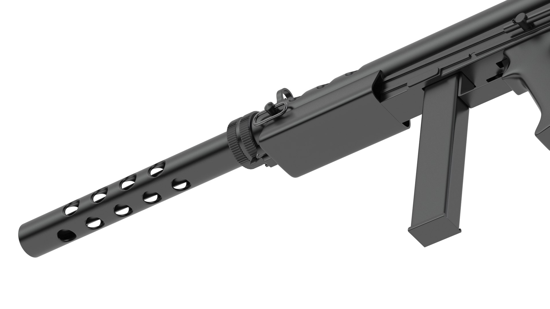 3D Model Feather Industries AT-9 Carbine - TurboSquid 1751756