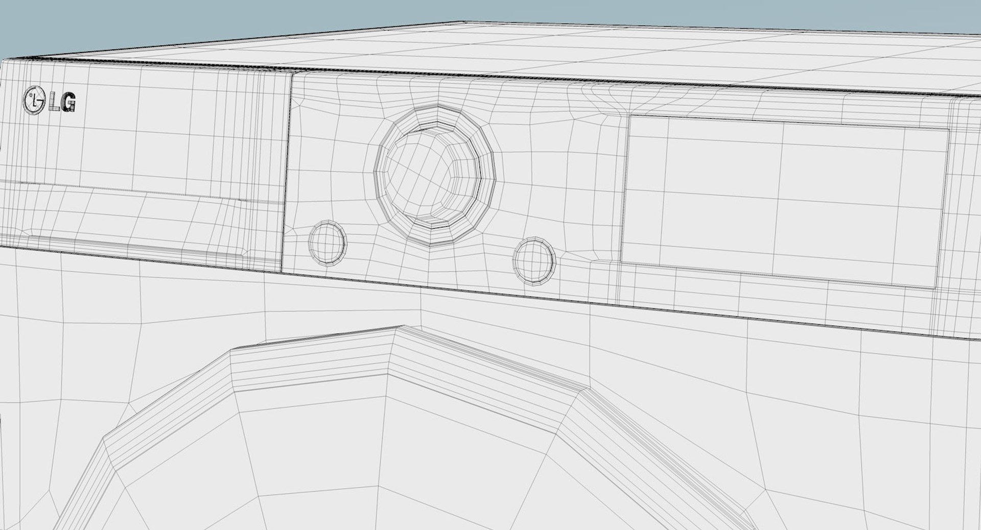 3D Lg Washing Machine Fh4u2vdn1 - TurboSquid 1167367