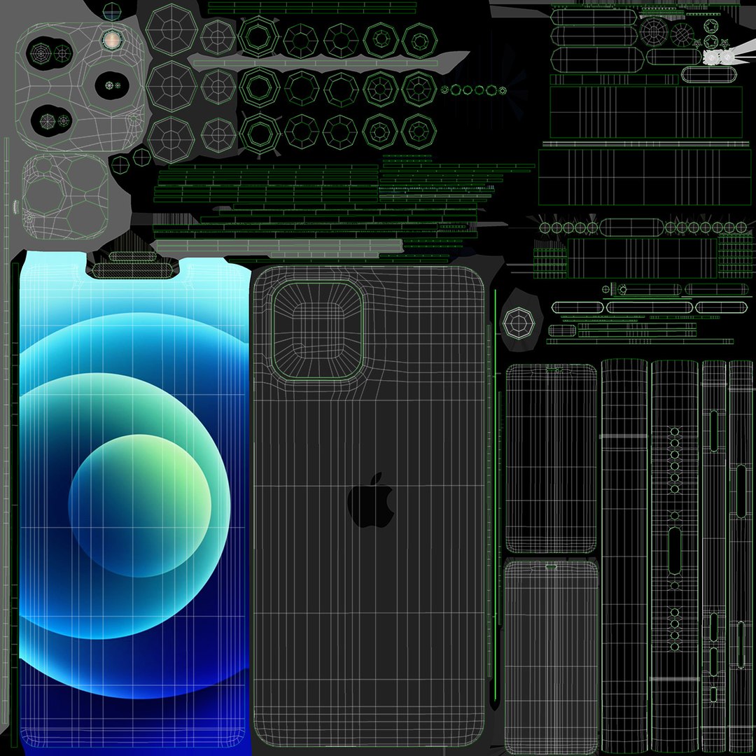 Iphone 12 Pro 3D - TurboSquid 1642720