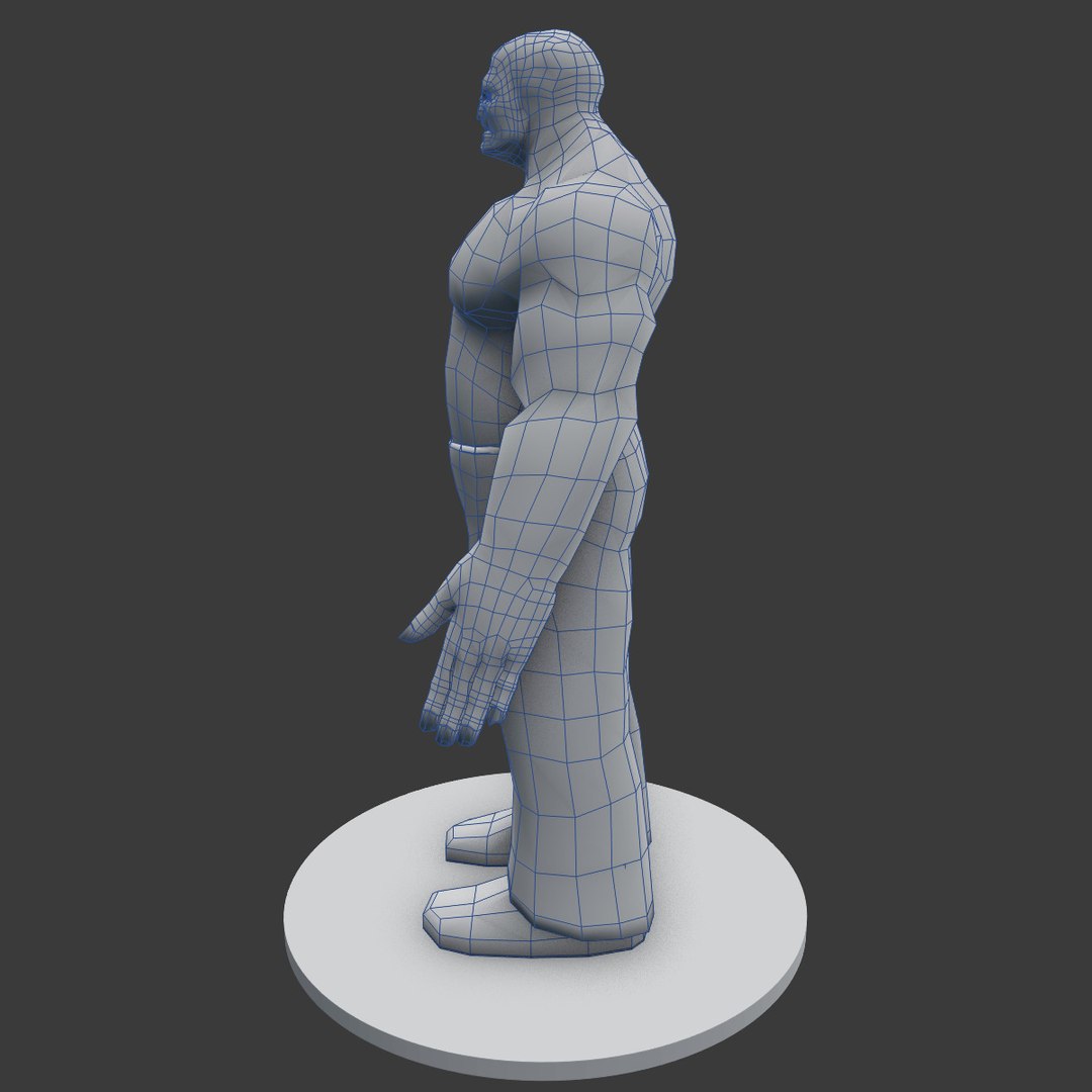 monster template 3d max