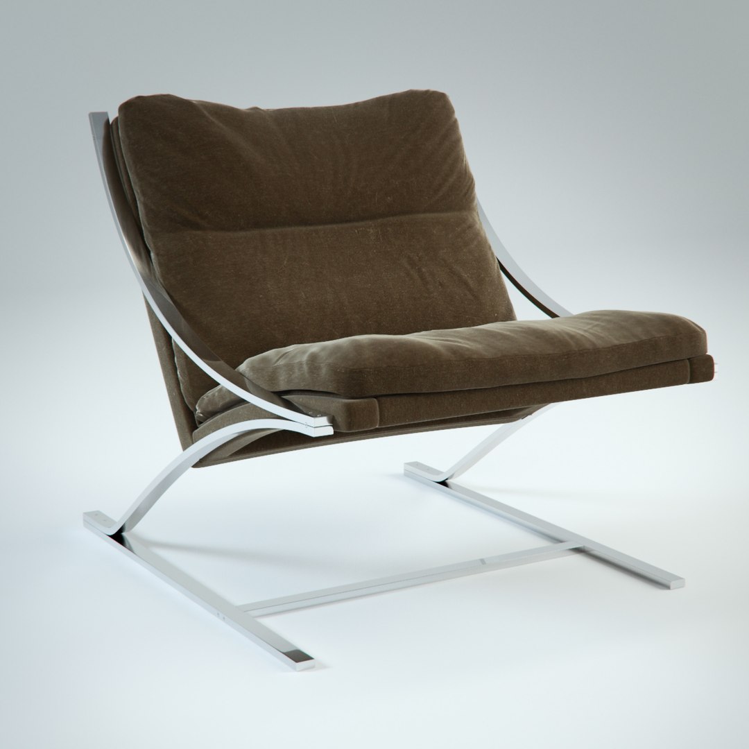 Photorealistic Zeta Chair 3d Model