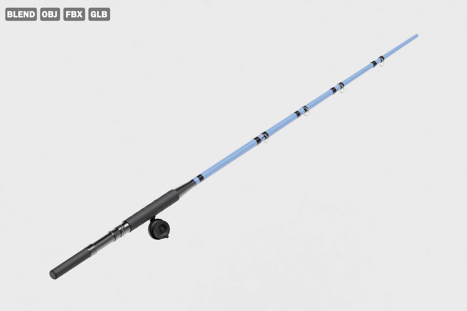 3D model Fishing rod - TurboSquid 2125363