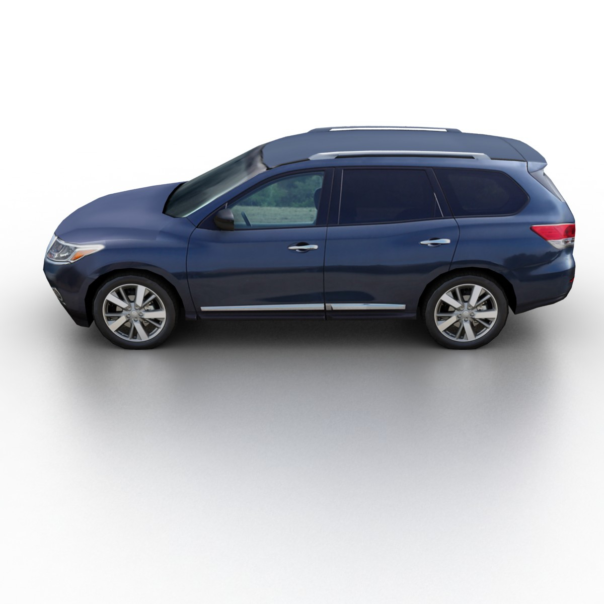 3d model of 2013 nissan pathfinder suv