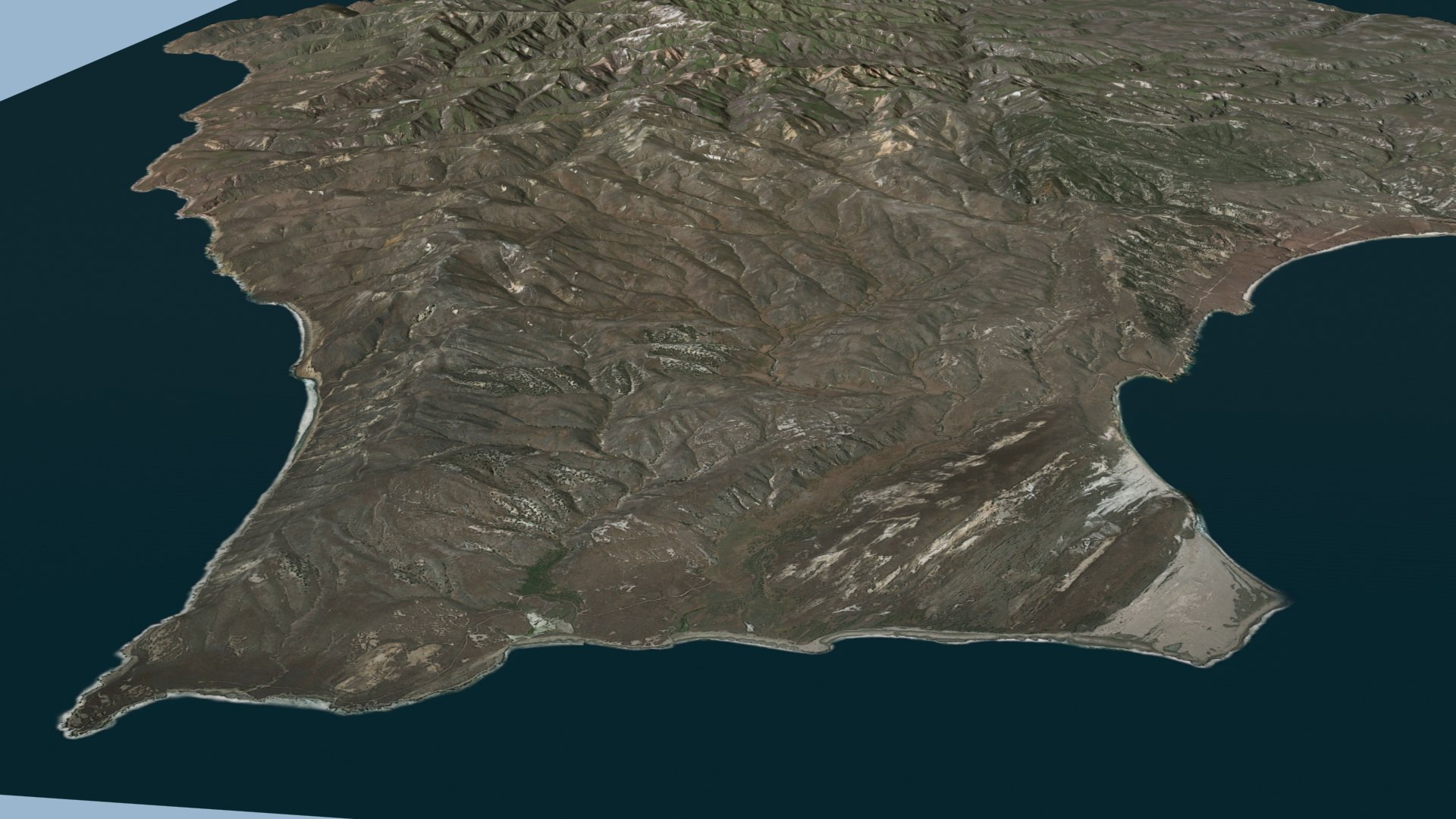3D Santa Rosa Island Terrain - TurboSquid 1311079