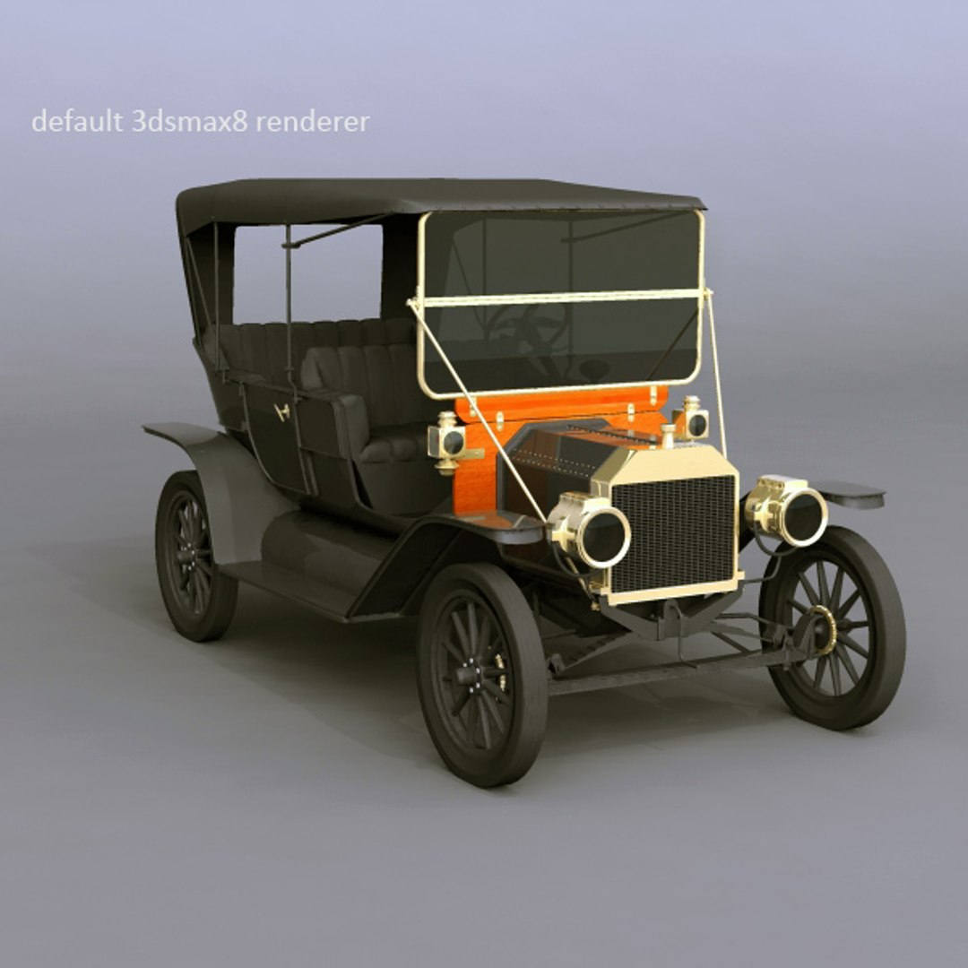 3d Model T Touring