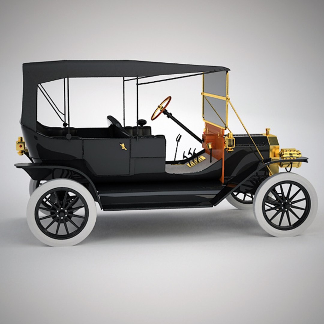 3d Model T Touring
