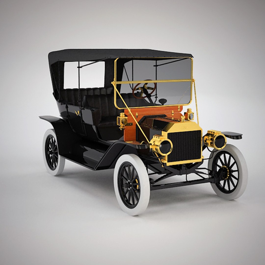 3d Model T Touring
