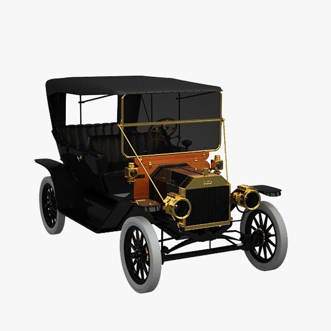 3d Model T Touring