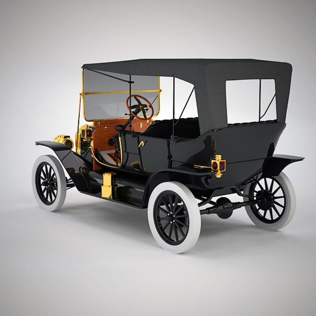 3d Model T Touring