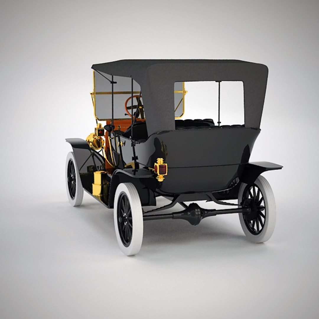 3d Model T Touring