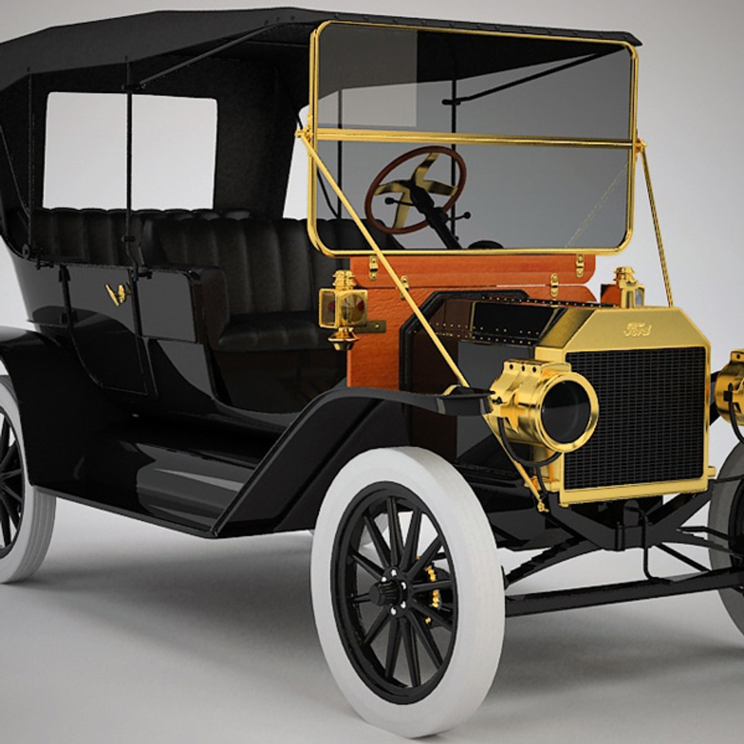3d Model T Touring