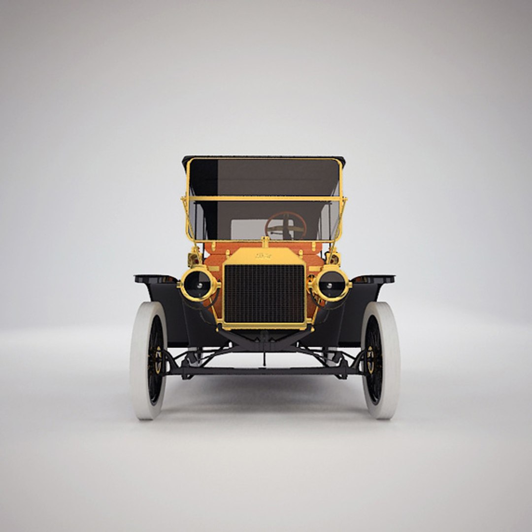 3d Model T Touring