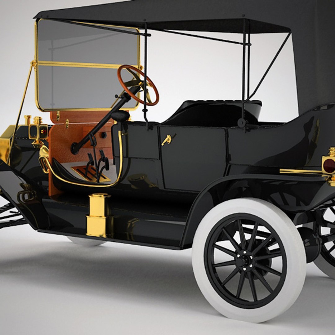 3d Model T Touring
