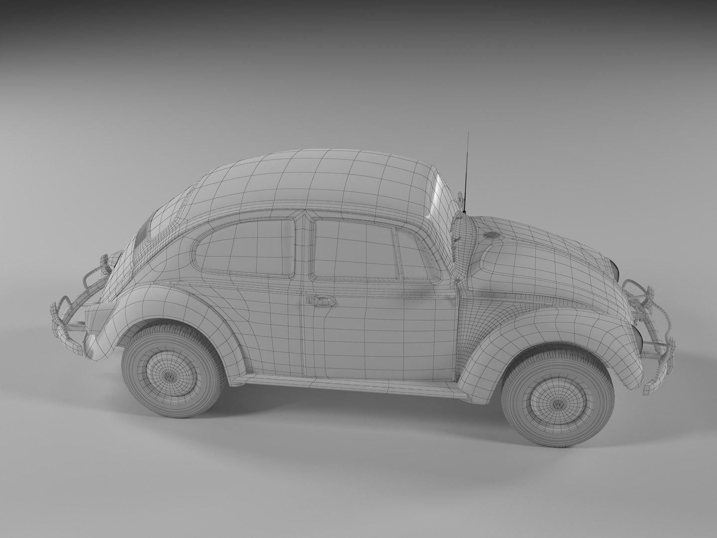 Beetle Classic 3D Model - TurboSquid 1647844