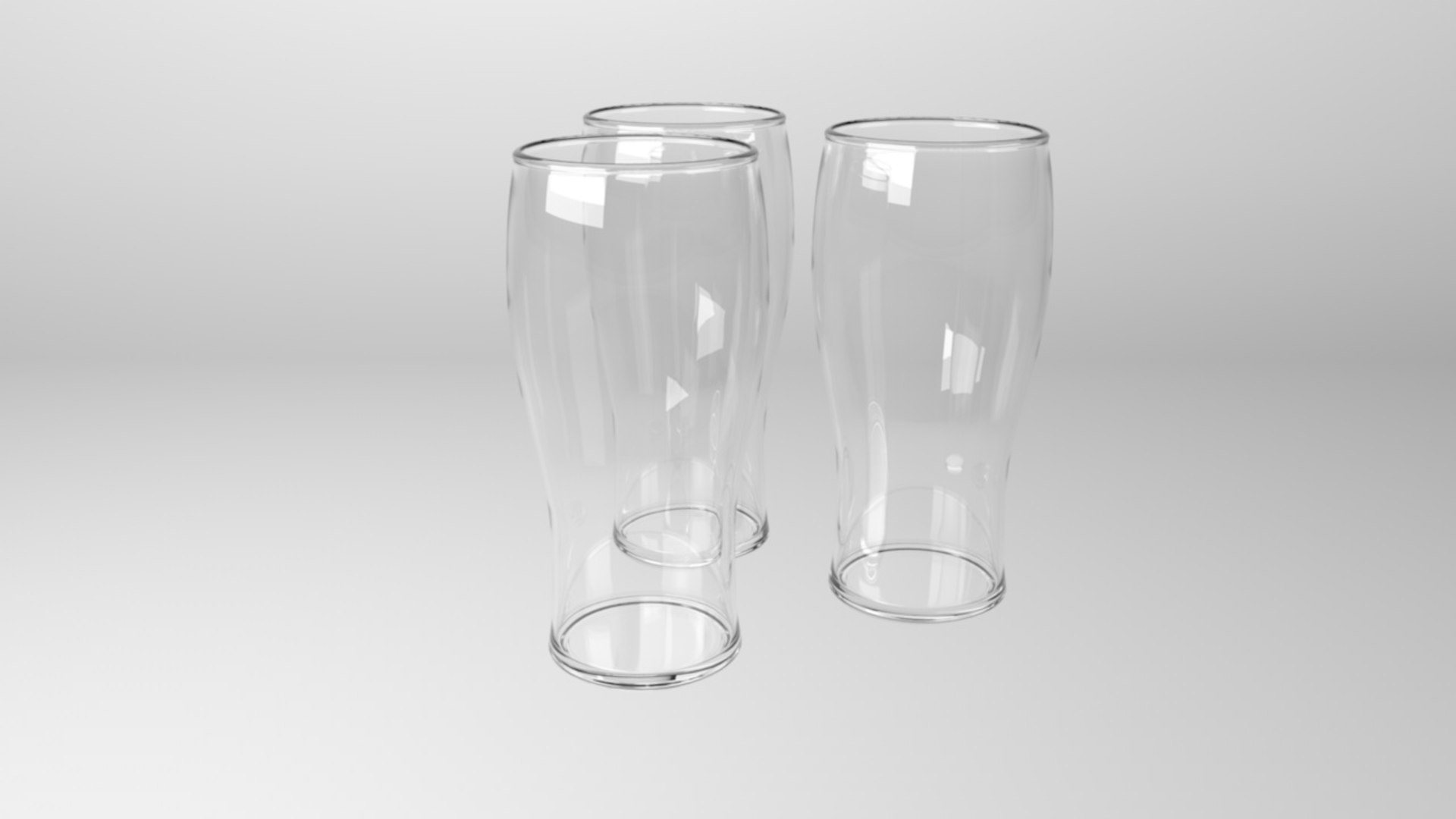 Beer glass 3D model - TurboSquid 1418157
