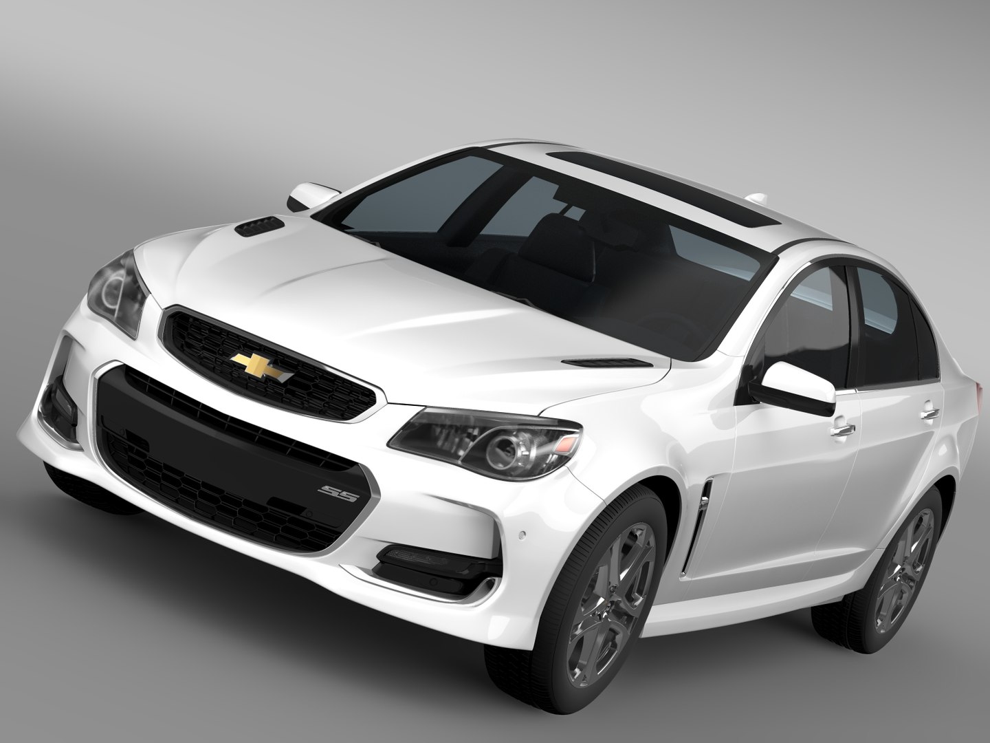 3d Chevrolet Ss 2016 Model