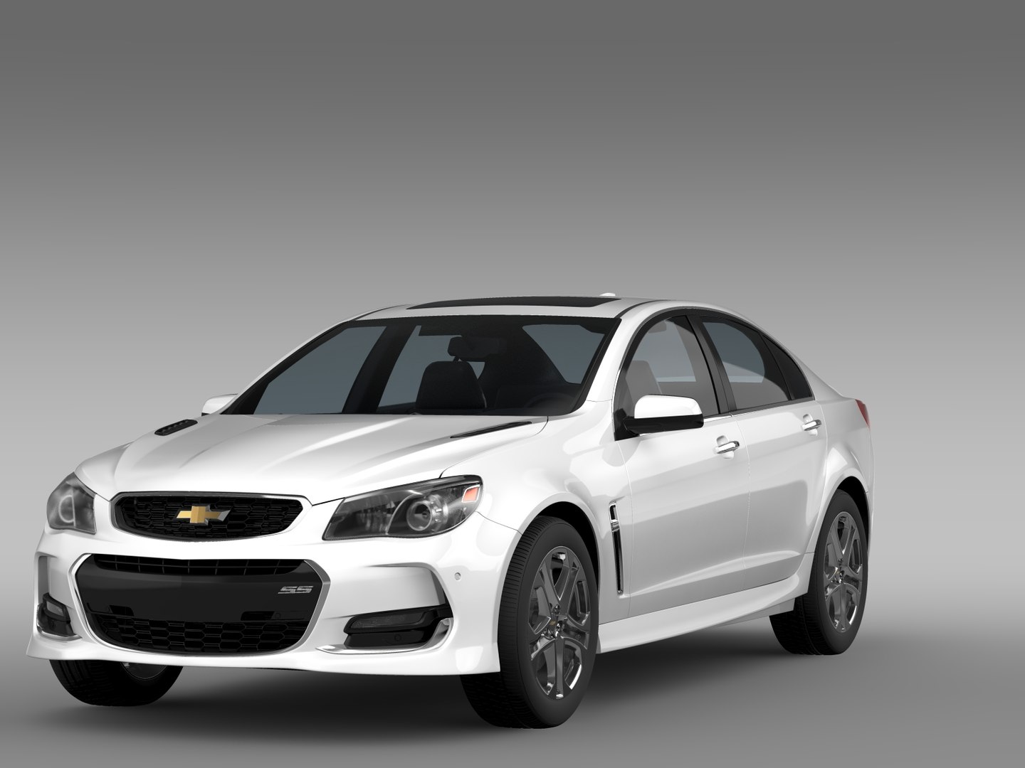 3d Chevrolet Ss 2016 Model