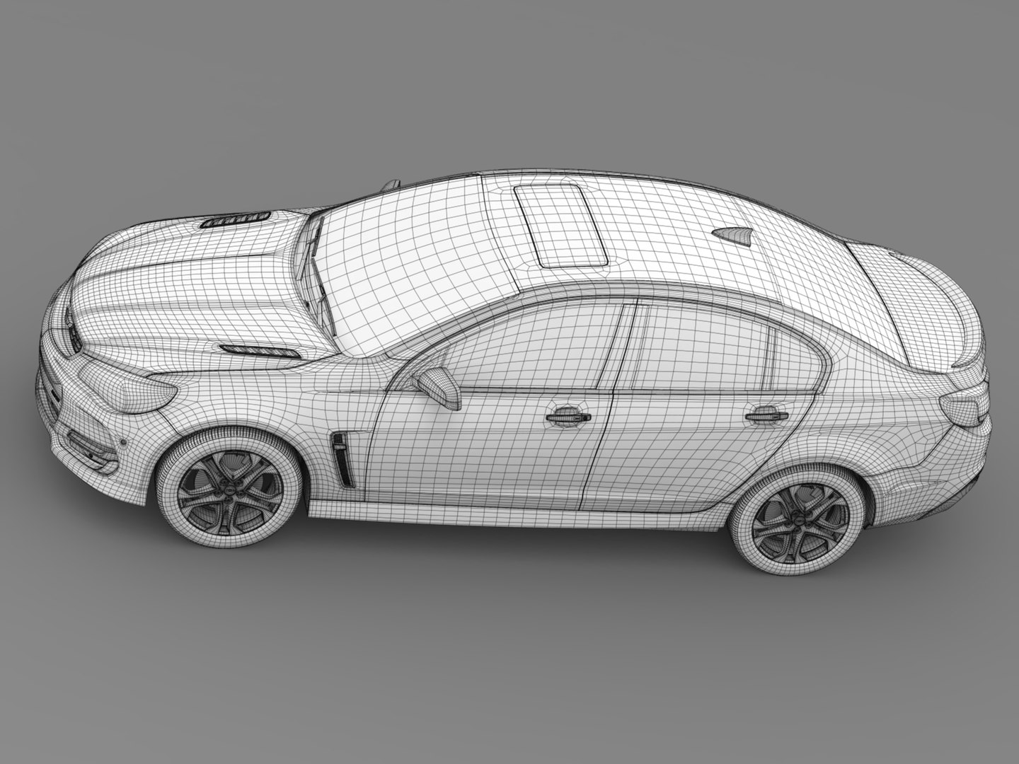 3d Chevrolet Ss 2016 Model